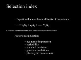 Multiple trait selection | PPTX