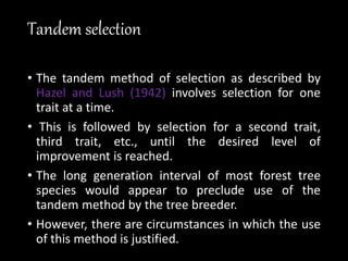 Multiple trait selection | PPTX