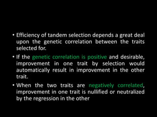 Multiple trait selection | PPTX