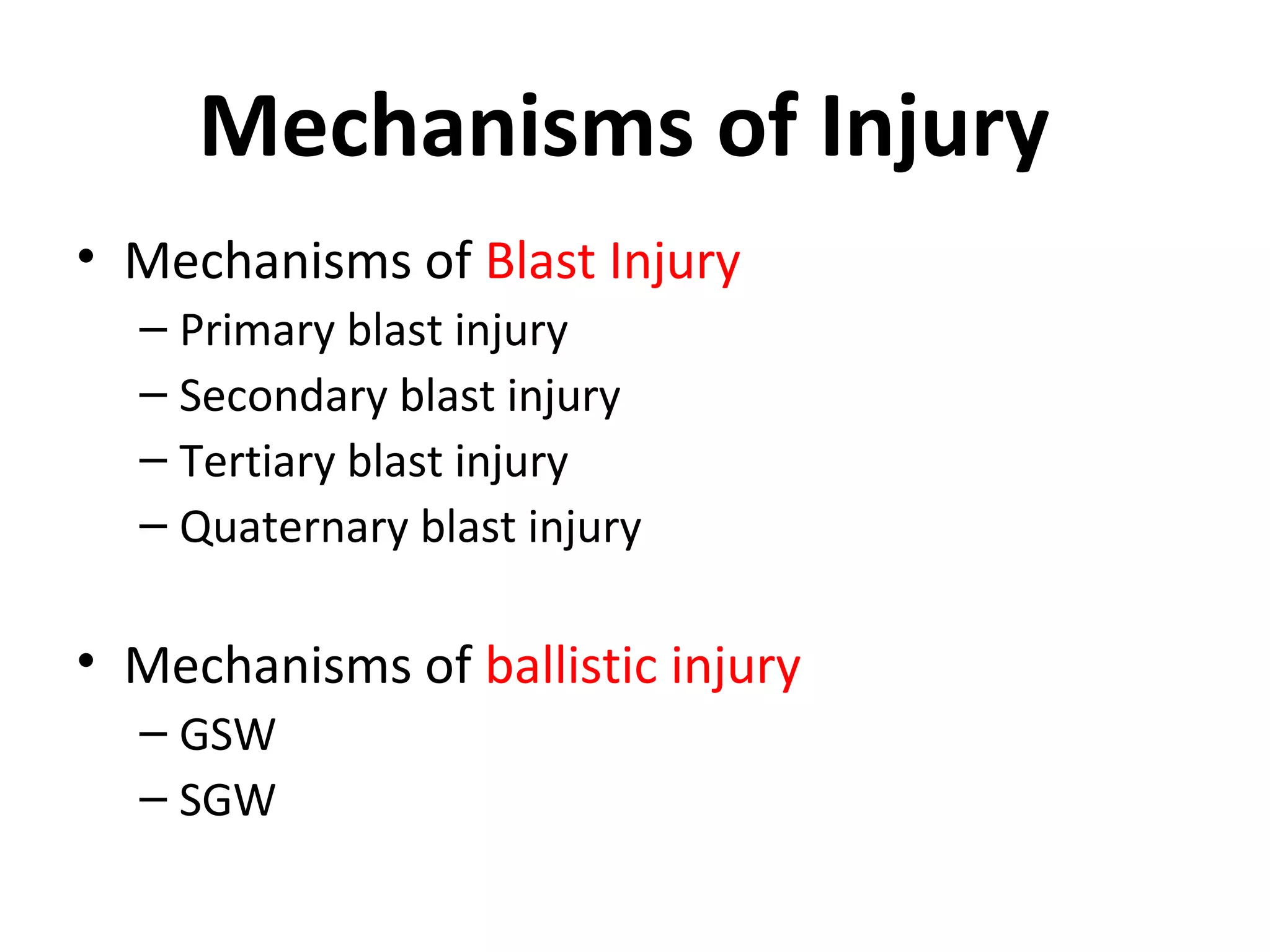 Multiple trauma in special situations | PPT