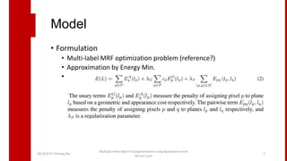 Multiple view object cosegmentation using appearance and stereo | PPTX
