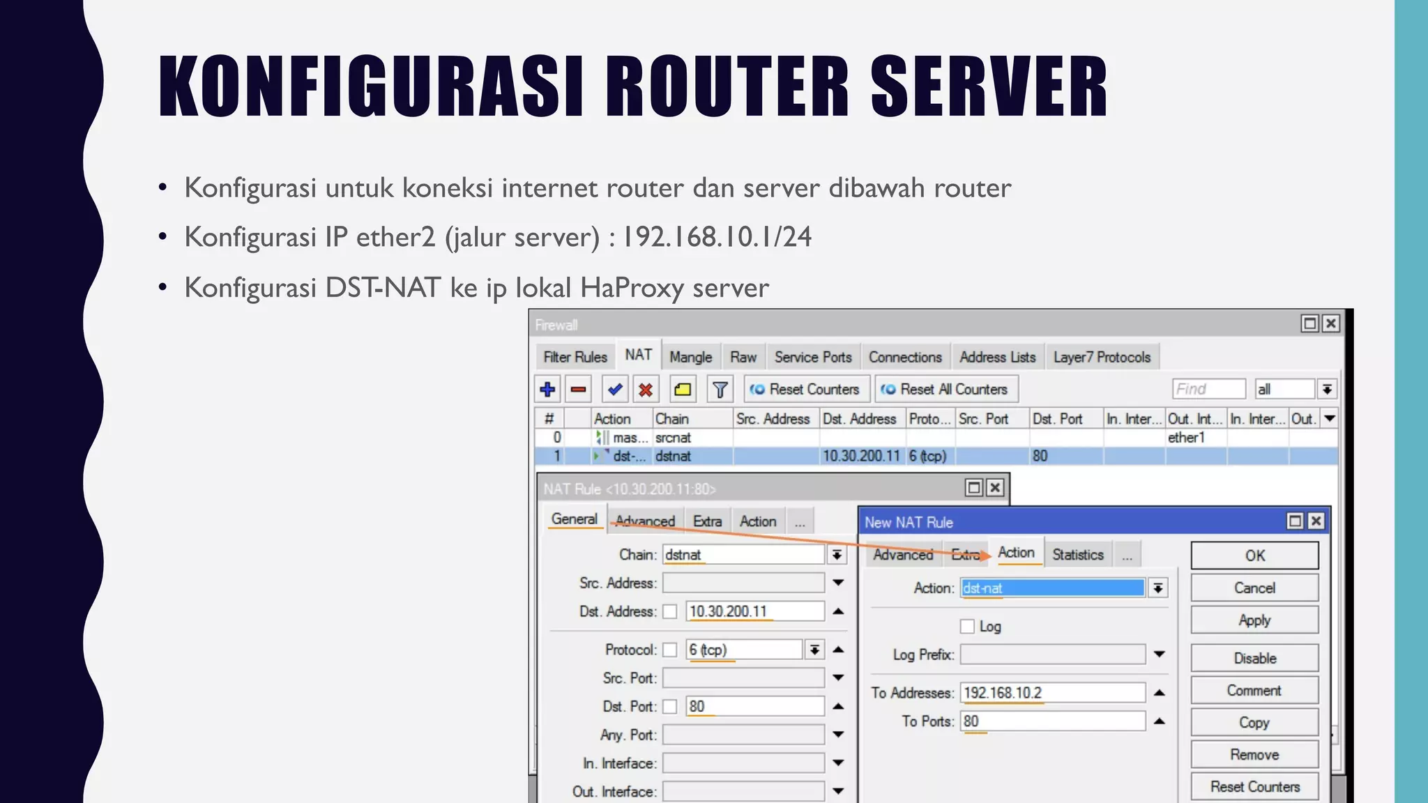 Multiple Webserver In Single Ip With Haproxy And Mikrotik Ppt