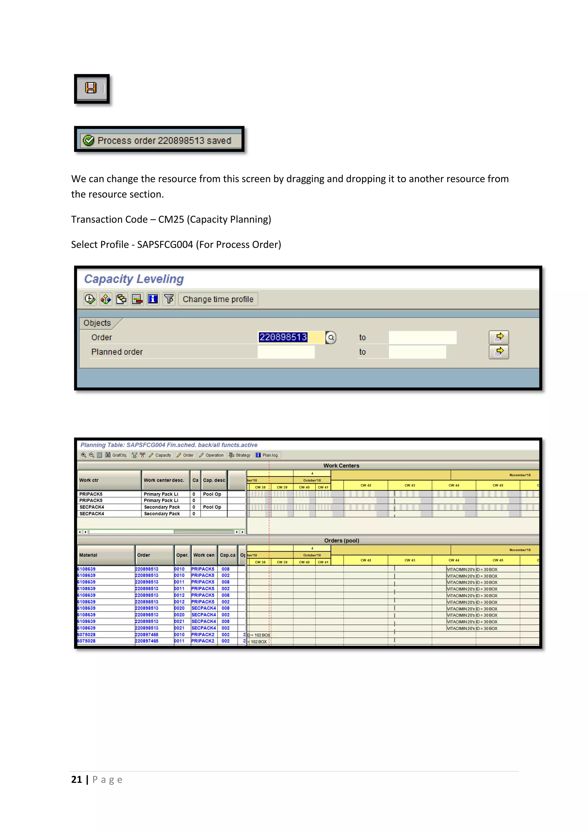 Multiple Work Center/Resource Selection and Classification in Master ...