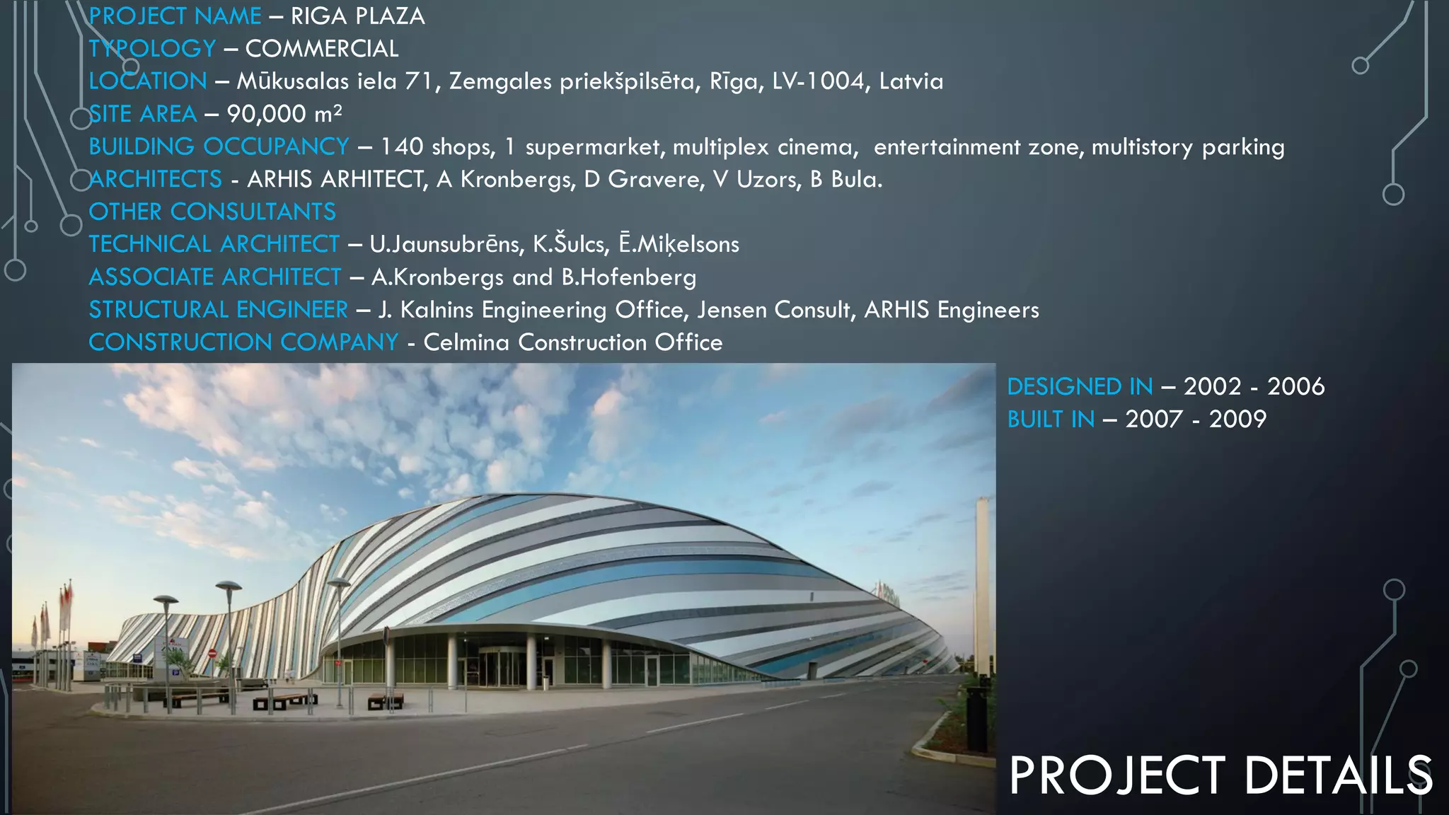 MULTIPLEX CASE STUDY - Riga Plaza | PDF