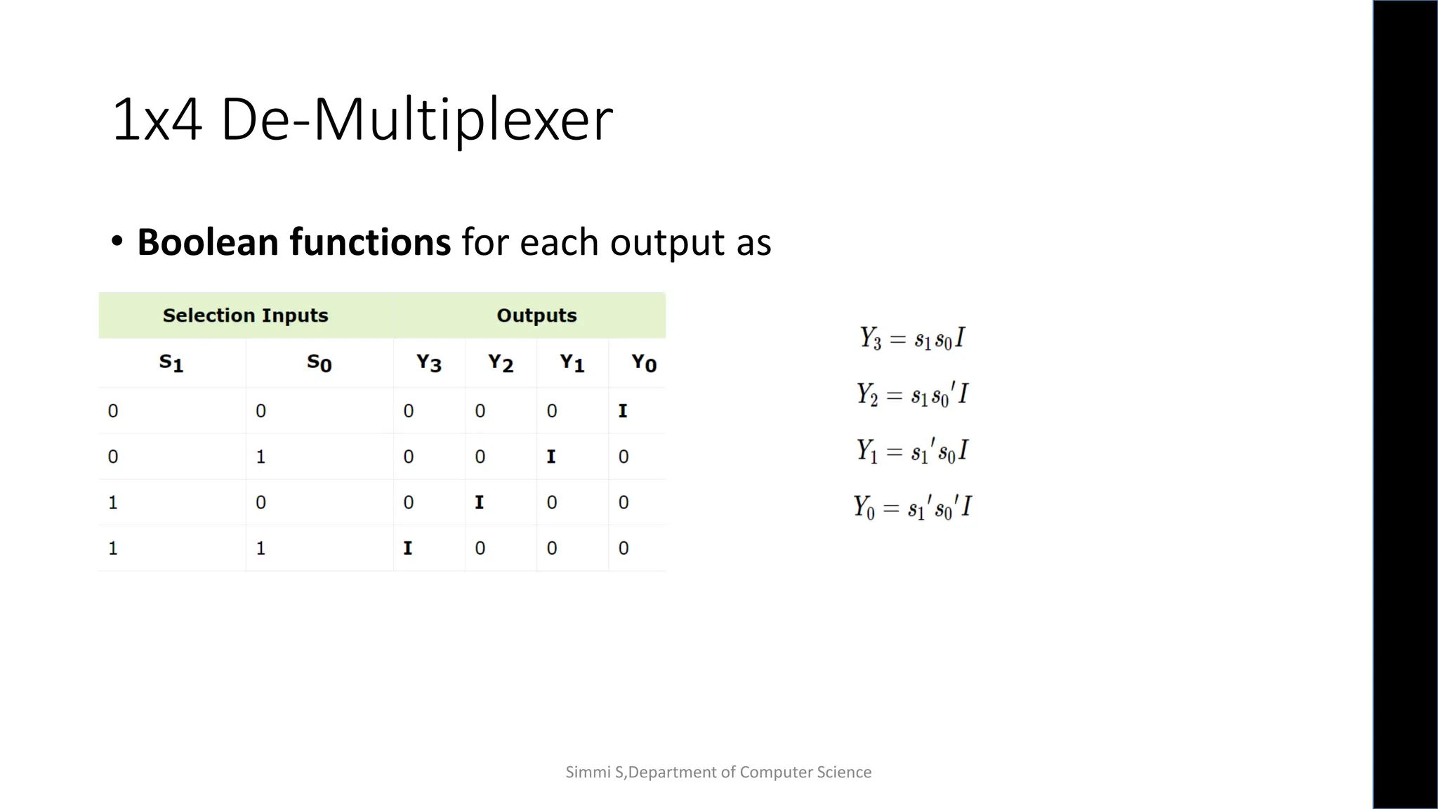 Multiplexer in Digital Electronics/Computer Organization | PDF