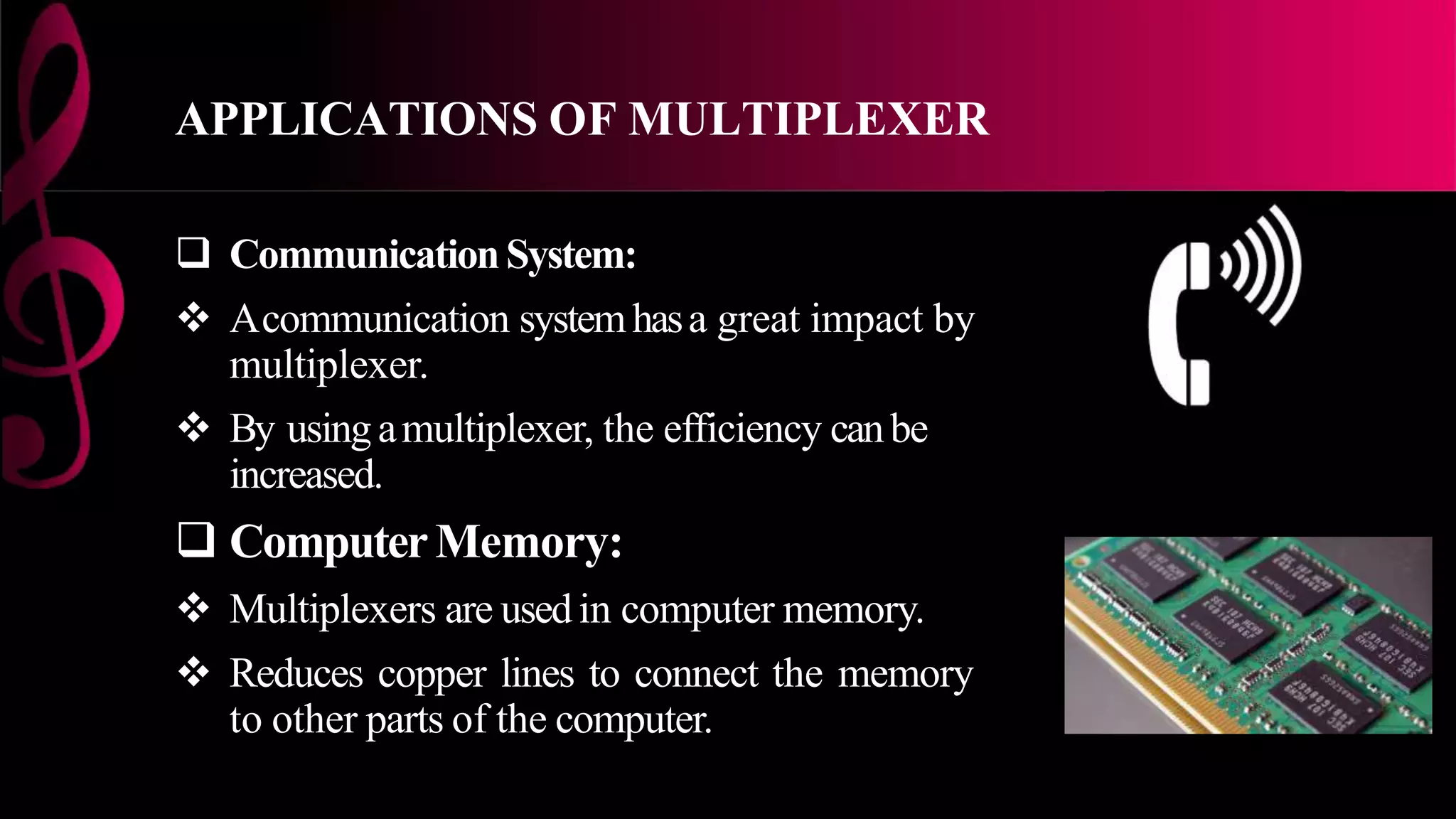 Multiplexer and DeMultiplexer | PPTX