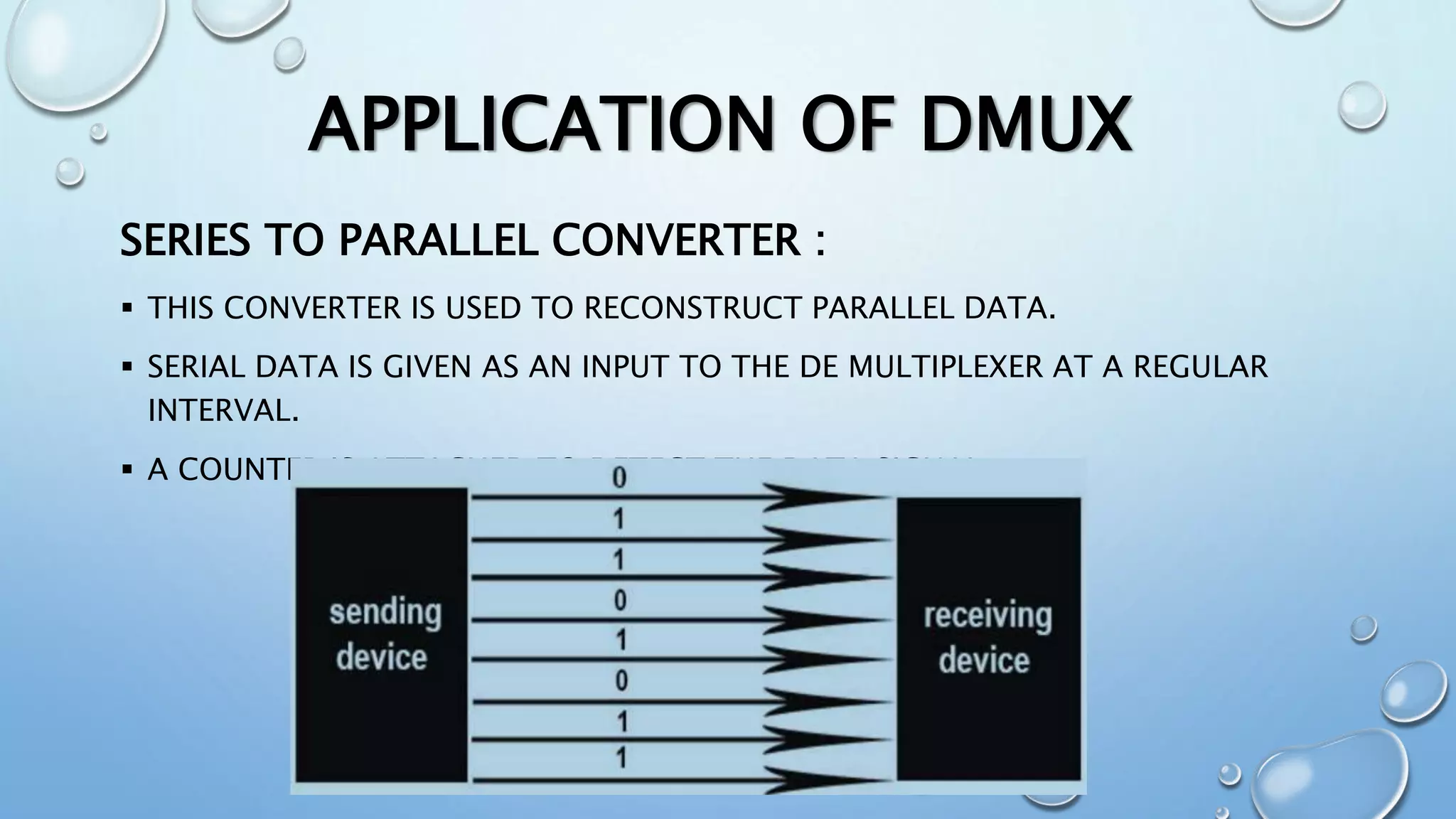 Multiplexer and De-Multiplexer | PPTX