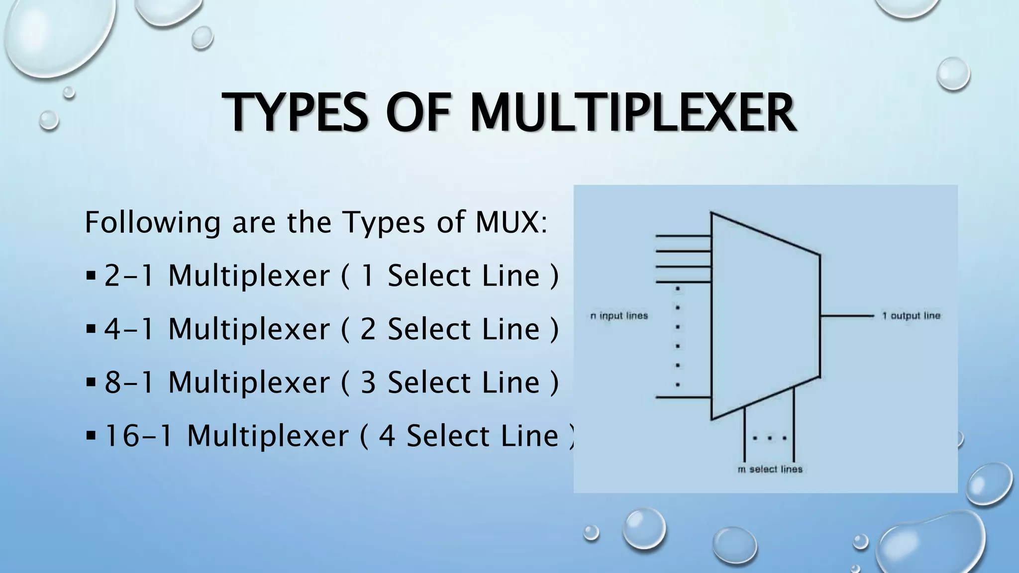 Multiplexer and De-Multiplexer | PPTX
