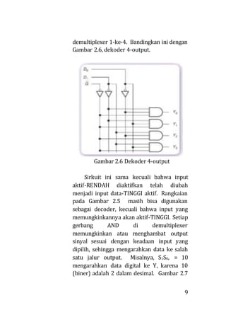 MAKALAH PENGANTAR SISTEM DIGITAL “Implementasi atau Peranan Multiplexer ...
