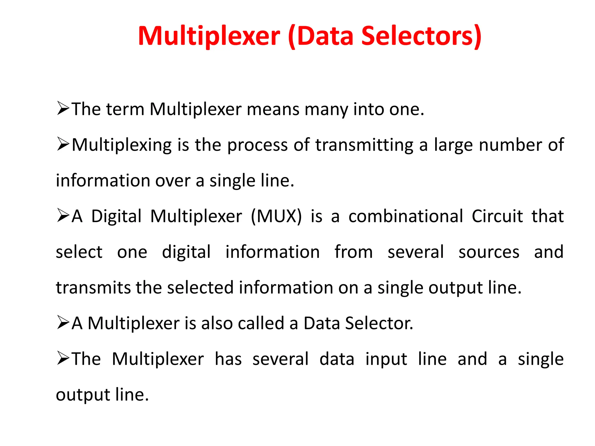 Multiplexer & Demultiplexer working.ppt