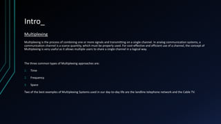 MULTIPLEXER Circuit in Digital system/electronics/logic | PPTX