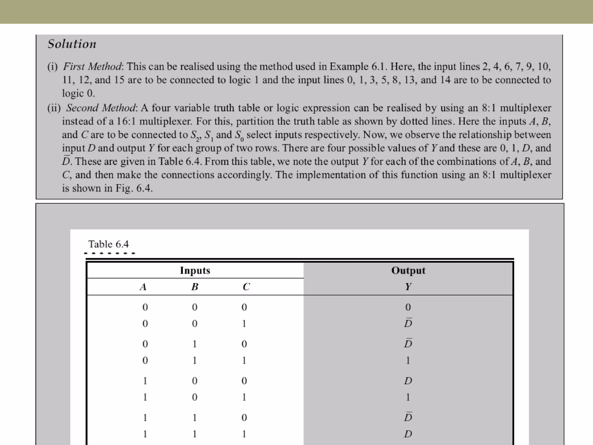 Multiplexers and Demultiplexers | PPT