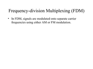 Multiplexing | PPT | Digital Audio | Computer Software and Applications