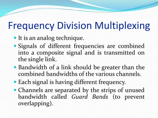 Multiplexing | PDF