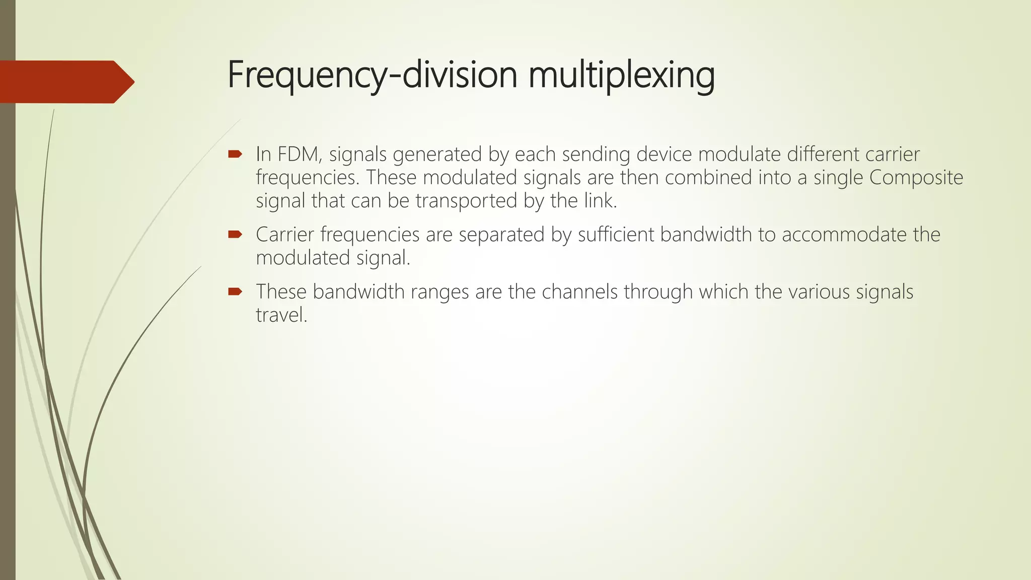 Multiplexing.pptx sample | PPTX | Computer Networking | Computing