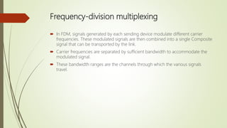Multiplexing.pptx sample | PPTX | Computer Networking | Computing