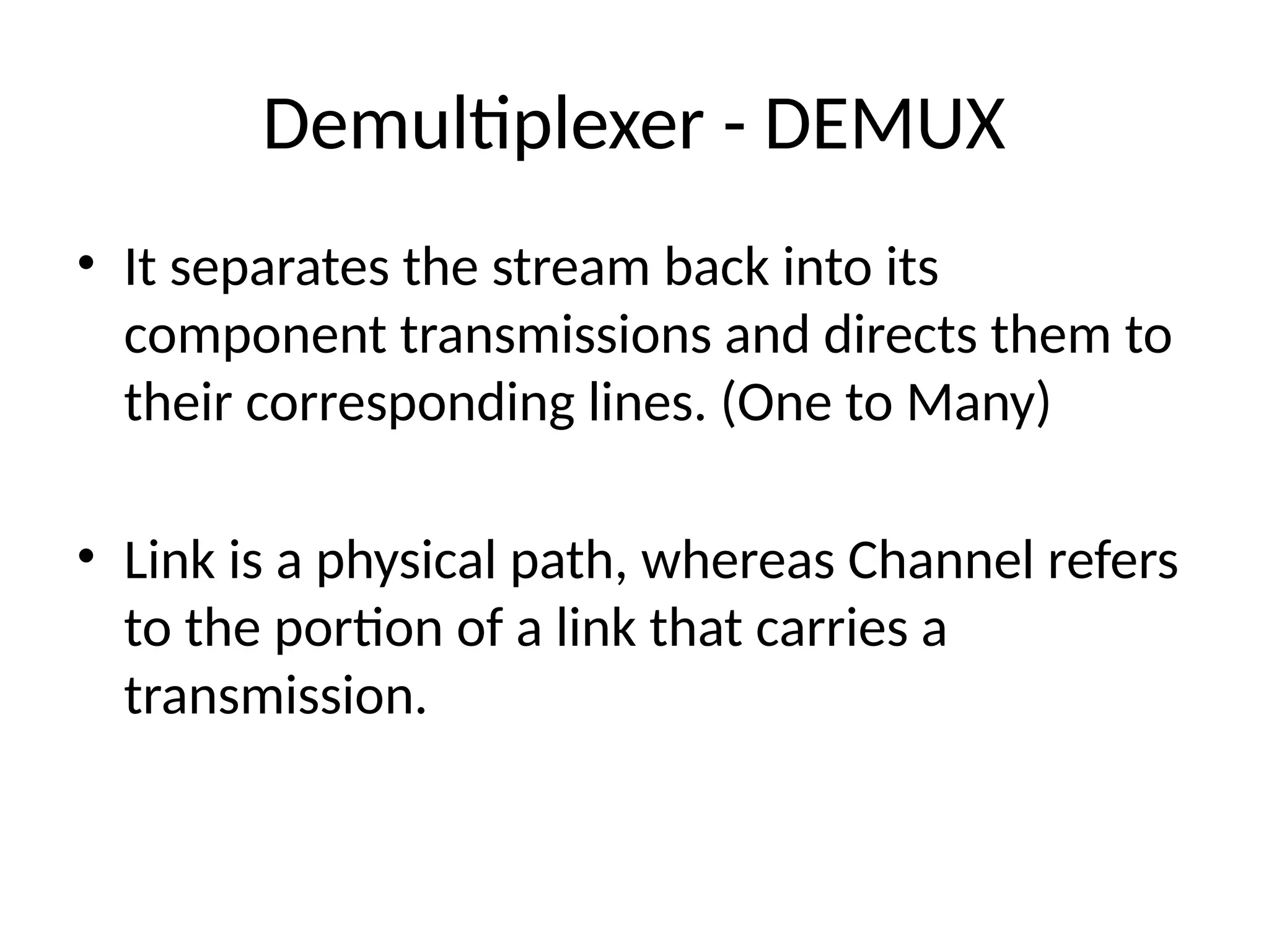 Multiplexing and its ddetailed types with examples | PPTX