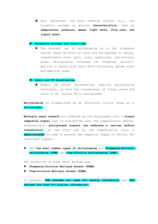Multiplexing And Demultiplexing 2 Pdf