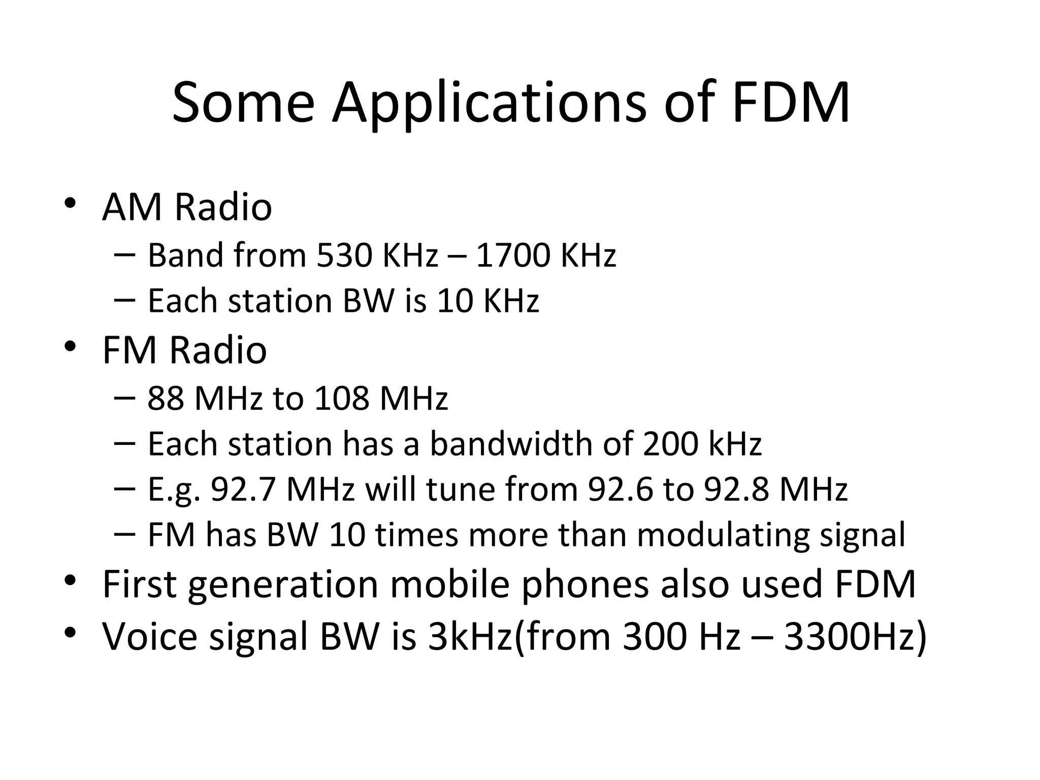 Multiplexing : FDM | PPT