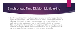 Multiplexing & types | PPT