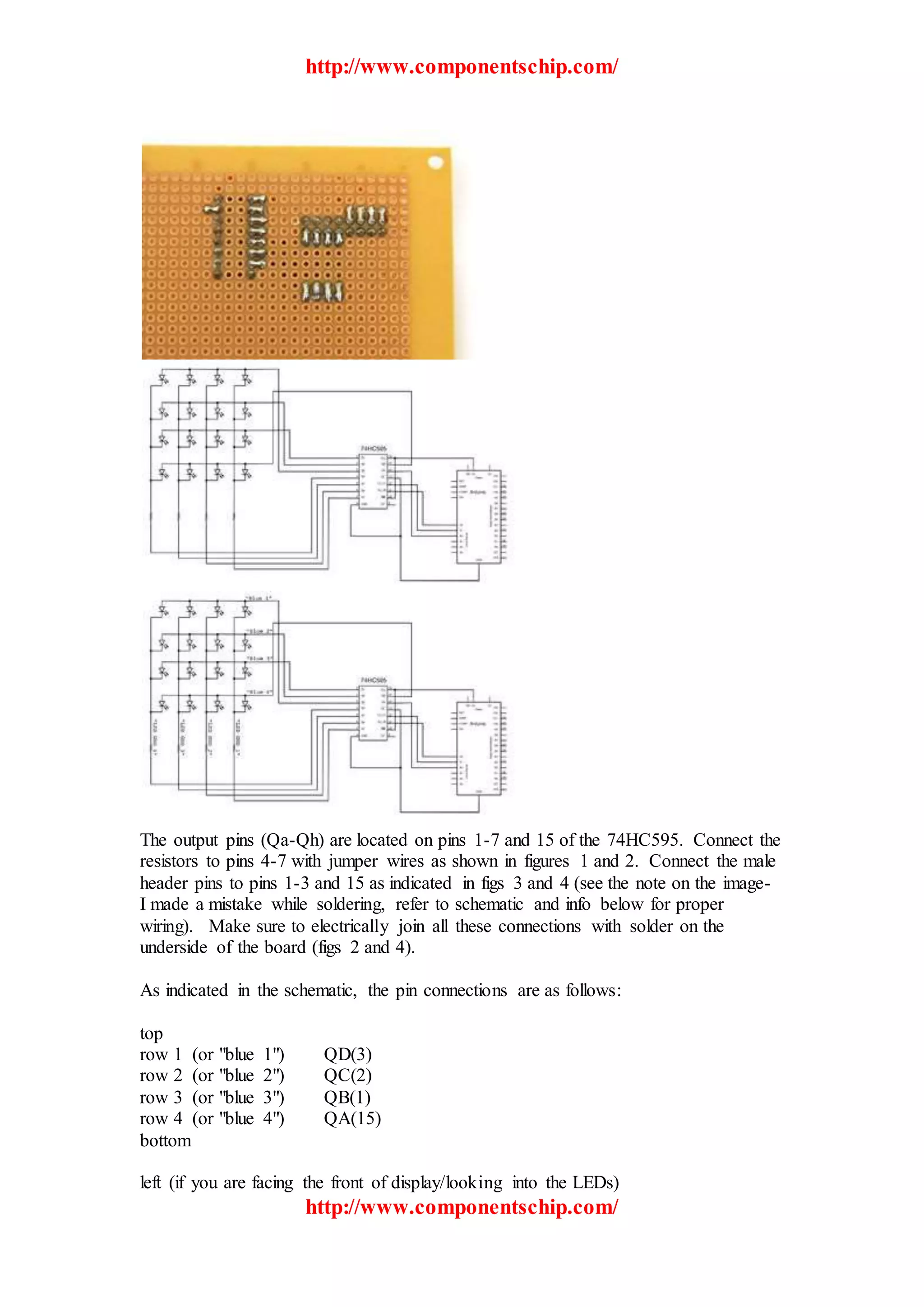Multiplexing With Arduino And The 74hc595 Pdf