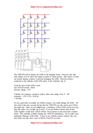 Multiplexing With Arduino and the 74HC595 | PDF