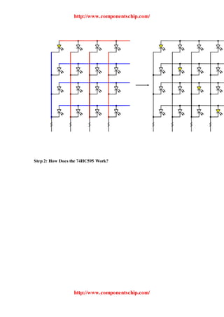 Multiplexing With Arduino and the 74HC595 | PDF
