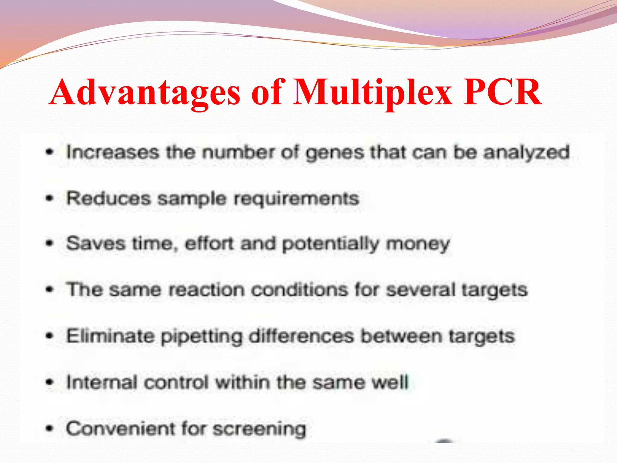 Multiplex pcr | PPTX