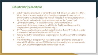 Multiplex PCR ppt , its types and their applications along with ...