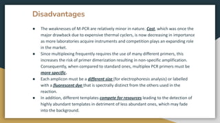 Multiplex PCR ppt , its types and their applications along with ...