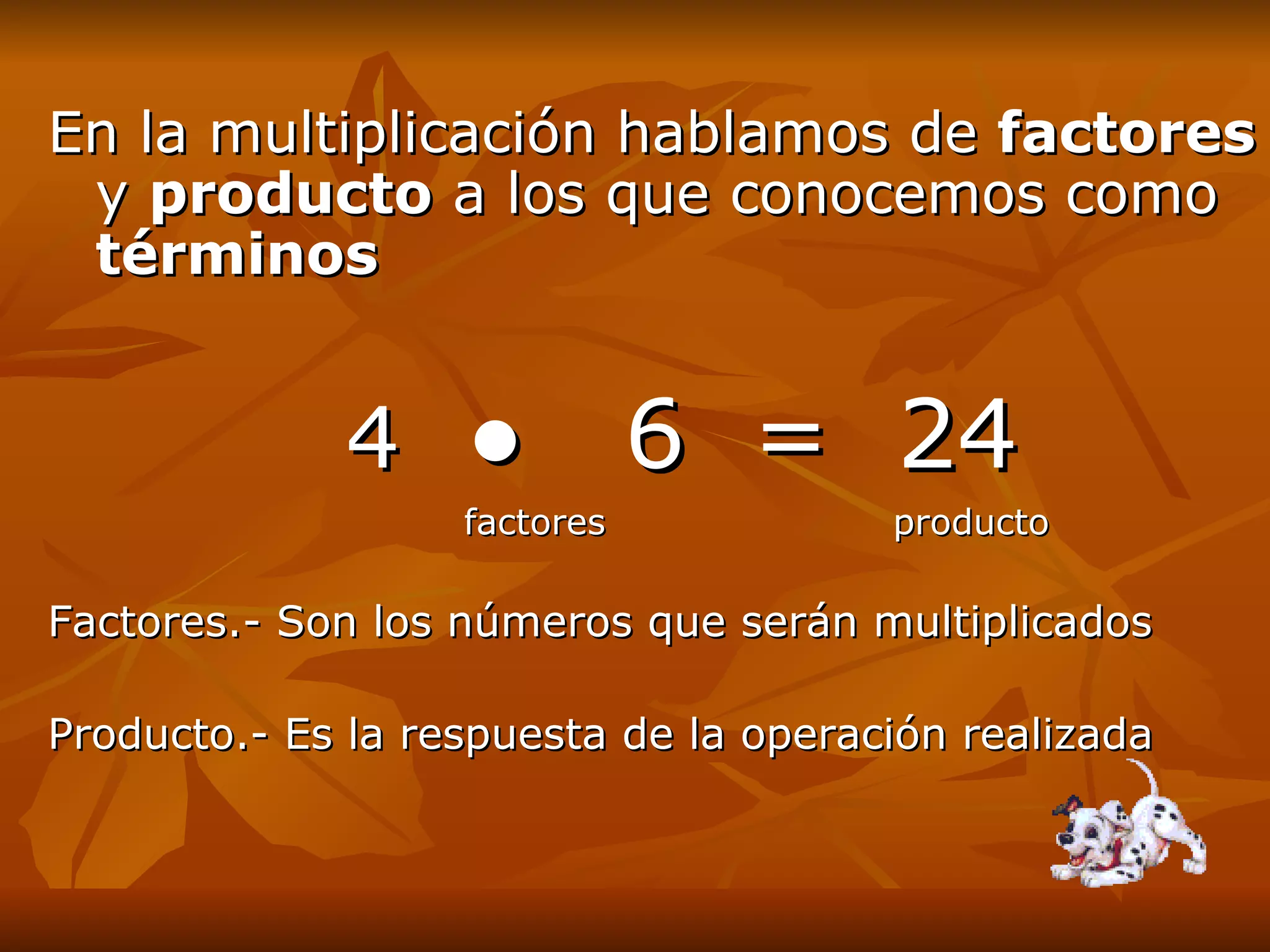 Multiplicar Mediante Suma Repetida.Ppt Gina | PPT