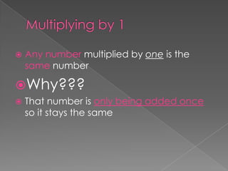 Multiplication | PPTX