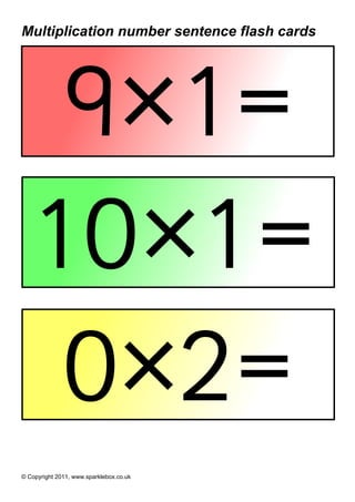 Multiplication | PDF