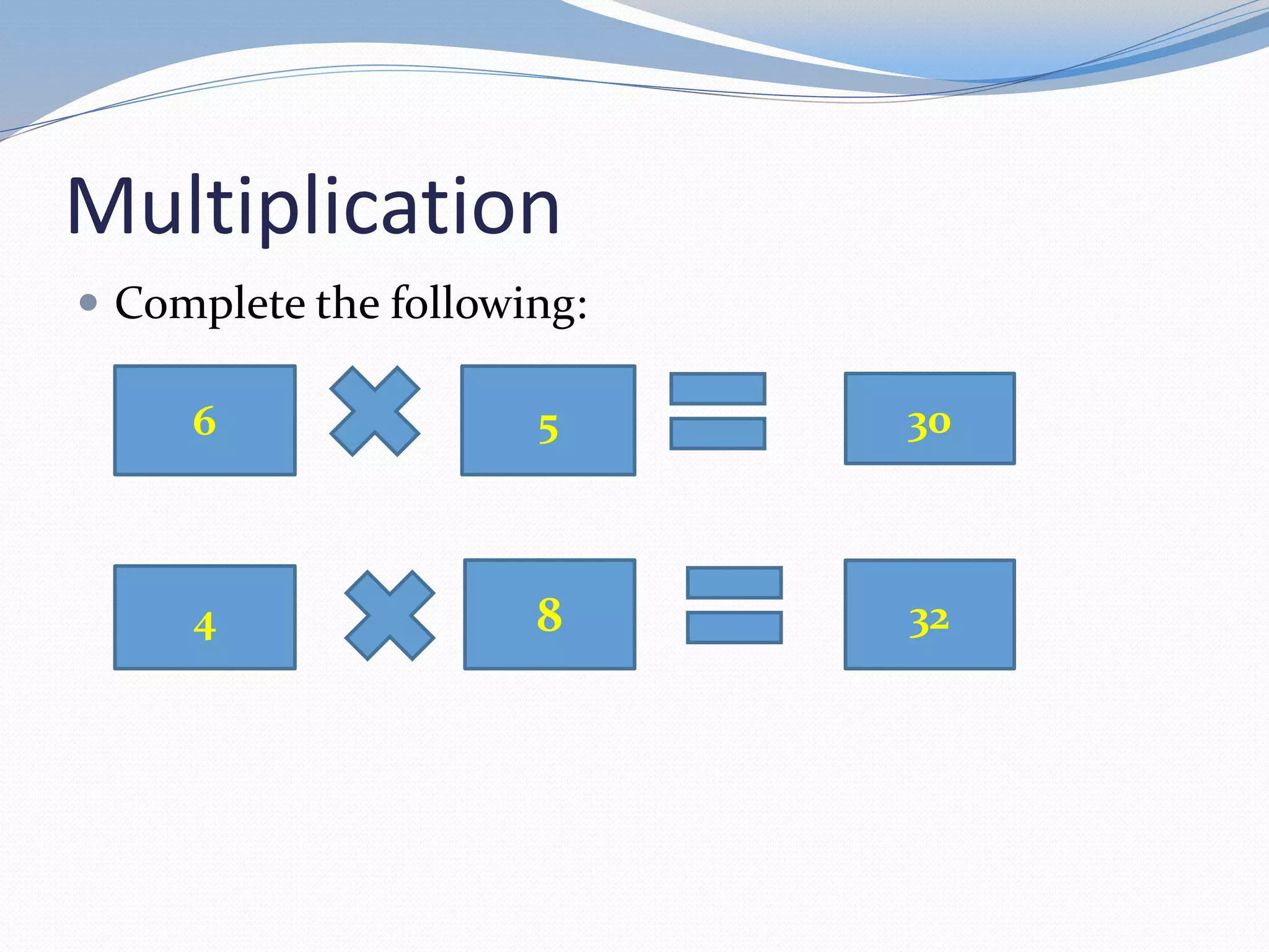 Multiplication | PPT