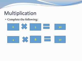 Multiplication | PPTX