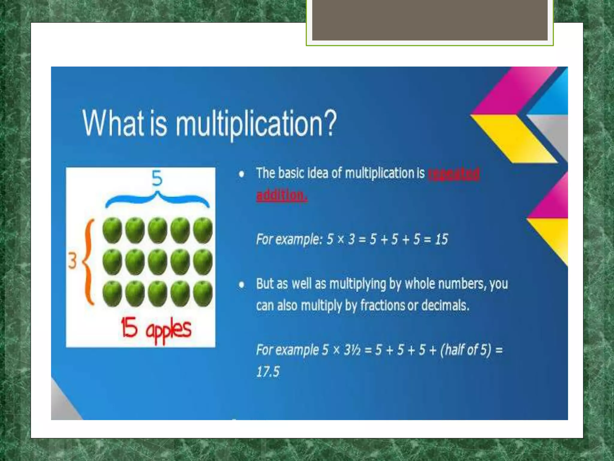 Multiplication | PPTX | Science