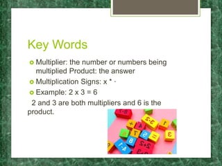 Multiplication | PPTX | Science
