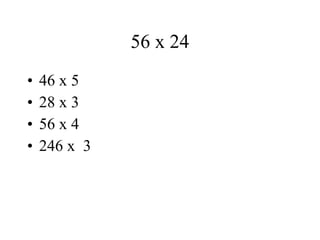 Multiplication basics and by column213452094.ppt