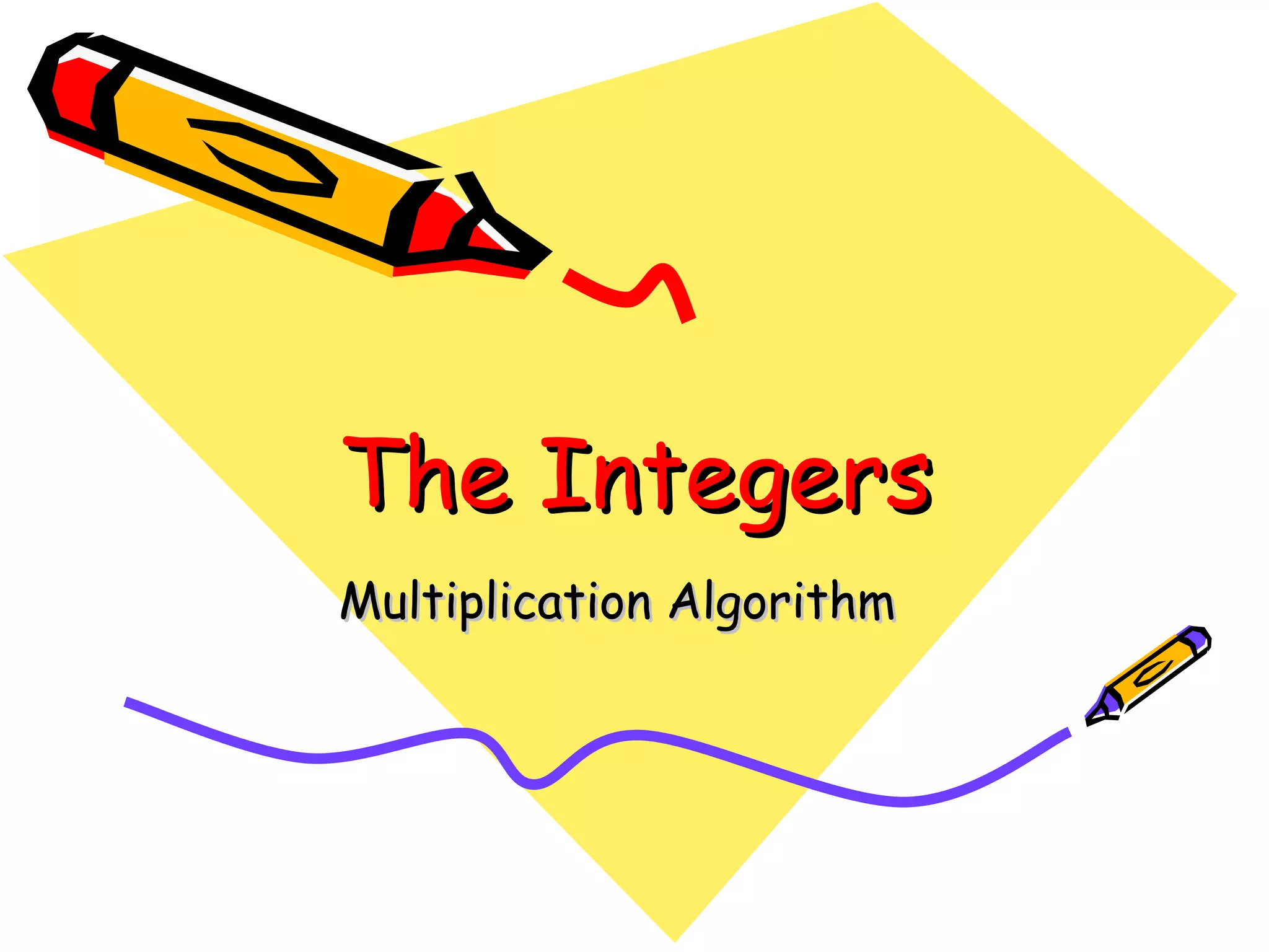 Multiplication Algorithm Ppt Computing Technology And Computing