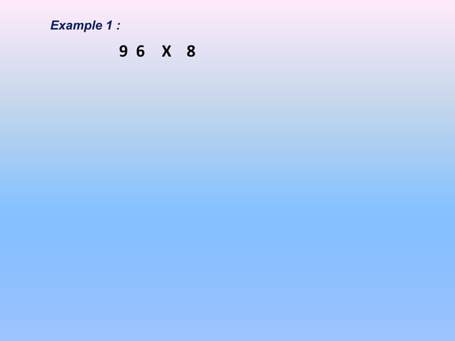 Multiplication The Complement Method | PPTX