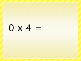 Multiplication 0s 1s | PPSX | Homework and Study | Education