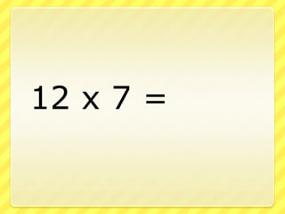 Multiplication 12s | PPSX