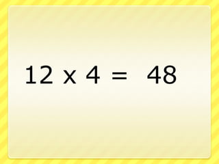 Multiplication 12s | PPSX