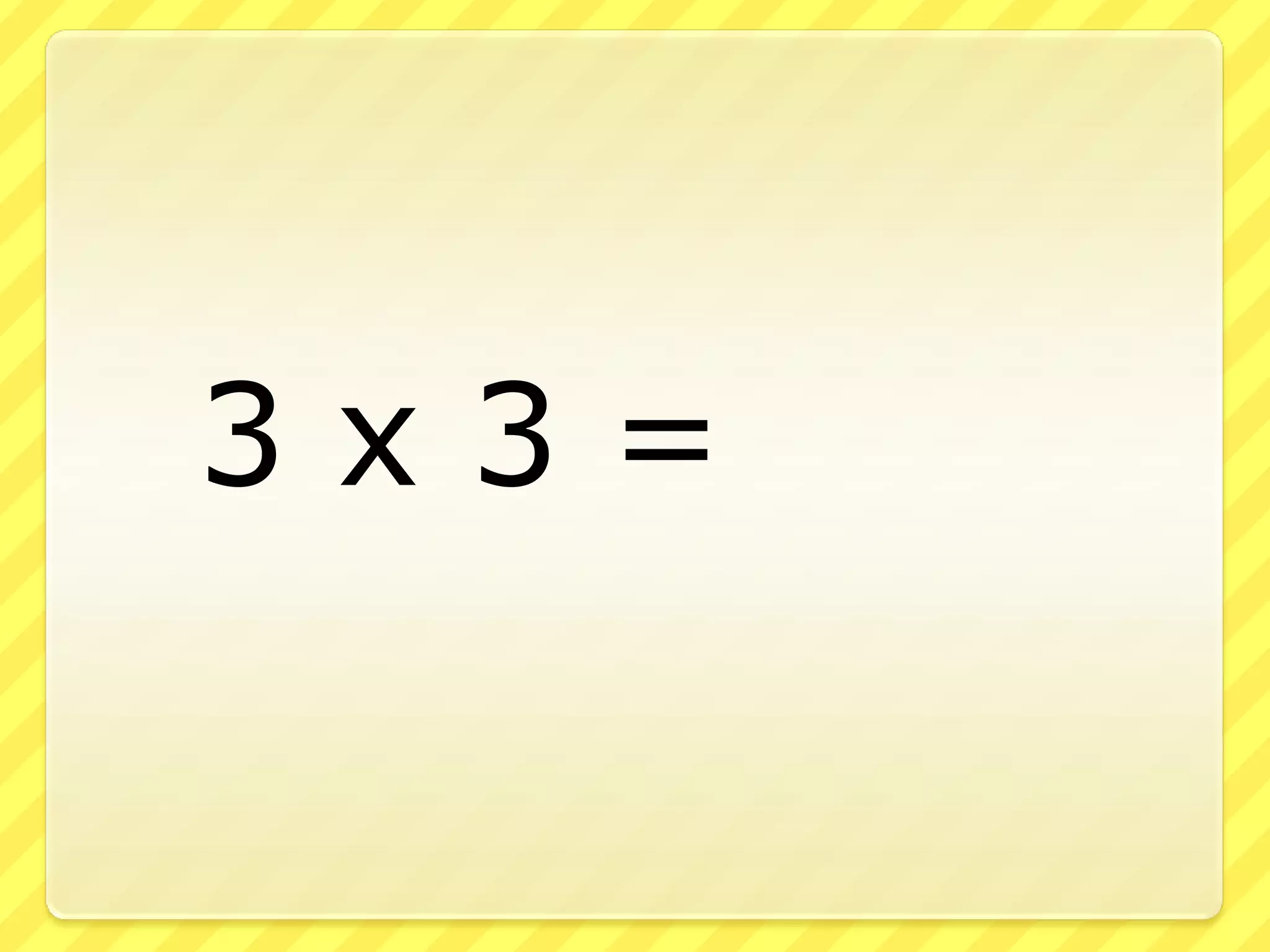 Multiplication 3s | PPSX