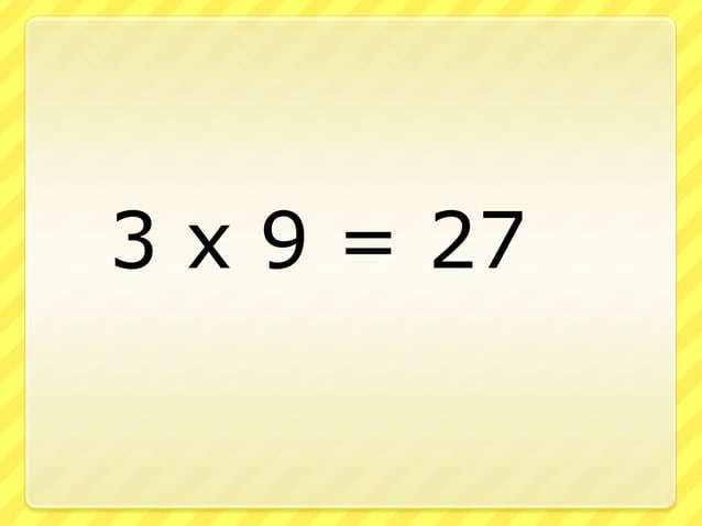 Multiplication 3s | PPSX