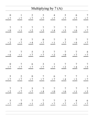 Multiplication 49 by7_all | DOC
