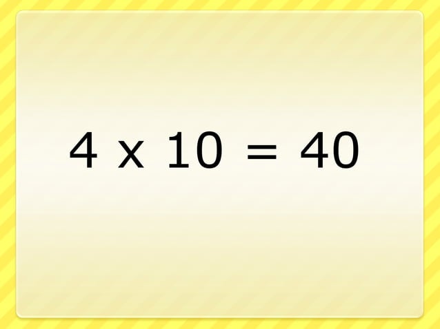 Multiplication 4s | PPT