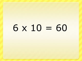 Multiplication 6s | PPT