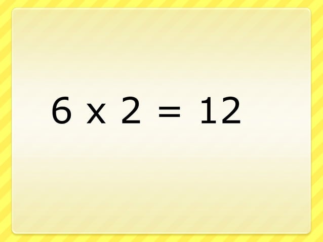 Multiplication 6s | PPT | Free Download