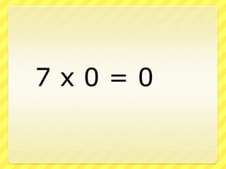 Multiplication 7s | PPT